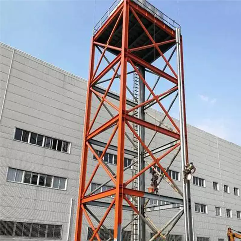 Steel Structure Platform Construction Plan - Ganyo Steel Structure