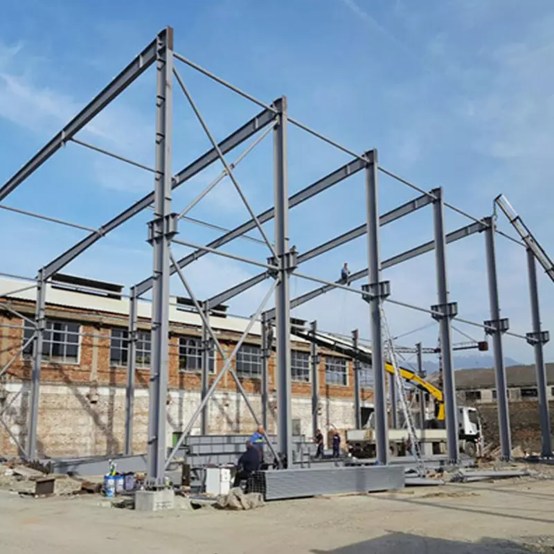 Steel Buildings And Structures - Ganyo Steel Structure